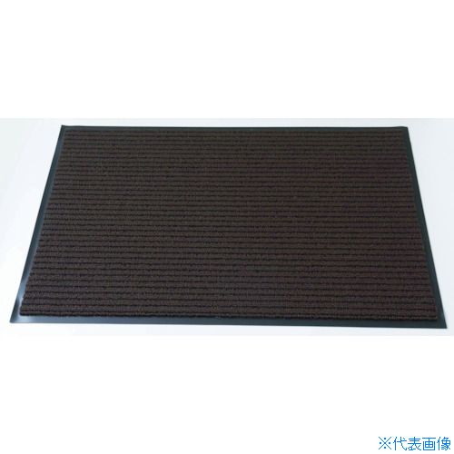 オレンジブック トラスコ中山　TRUSCO3M ノーマッド カーペットマット4000 茶 900X1500mm 〔品番:N4BRO900X1500D〕[ 注番:4133285]特長●6歩で、90%以上の土砂を除去します。●雨天時の水滴を瞬間...
