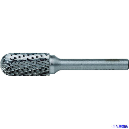 オレンジブック トラスコ中山　TRUSCOBAHCO 超硬バー 先丸円筒 ダブルカット 刃径8mm 〔品番:BAHC0820M06X〕[ 注番:4134559]特長●硬度HRC67までの材料の切削が可能です。●ヘッド部硬度はおよそ1500H...
