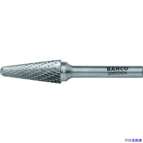 オレンジブック トラスコ中山　TRUSCOBAHCO 超硬バー 砲弾 ダブルカット 刃径10mm 〔品番:BAHL1020M06X〕[ 注番:4135717]特長●硬度HRC67までの材料の切削が可能です。●ヘッド部硬度はおよそ1500HV...