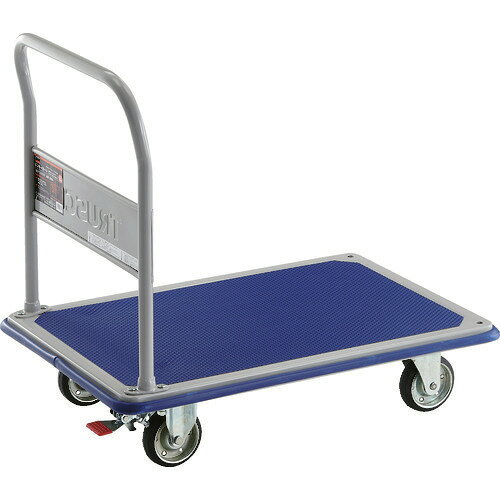 オレンジブック トラスコ中山　TRUSCOTRUSCO プレス製台車 ドンキーカート 固定式915×615 ストッパー付 〔品番:302NS〕[ 注番:4145429]特長●簡単操作のスタンダードタイプのブレーキです。仕様●均等荷重(kg)...