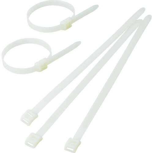 オレンジブック トラスコ中山　TRUSCOTRUSCO インラインケーブルタイ黒 9.0×391 最大117 100本入 〔品番:TFCV391BK〕[ 注番:4146832]特長●結束部挿入口が外側にあるため、バンドがヘッドに対して横から...