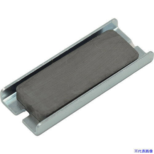 オレンジブック トラスコ中山　TRUSCOTRUSCO キャップ付フェライト磁石 角形 60mmX23.8mmX6.8mm 1個入 〔品番:TFC60K1P〕[ 注番:4152085]特長●キャップを付けることにより、磁石単体より5〜10倍...