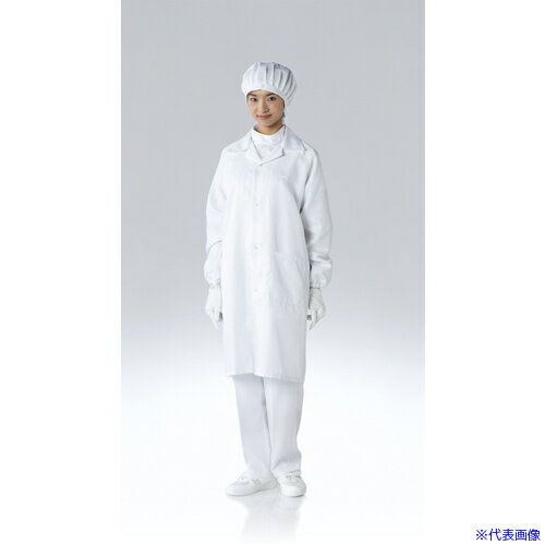 オレンジブック トラスコ中山　TRUSCOTriApex クリーンルーム用コート FH240C ホワイト LL 〔品番:FH240C01LL〕[ 注番:4152179]特長●クリーンルーム用ウエアです。●オープンカラー、フロントホック止めの...