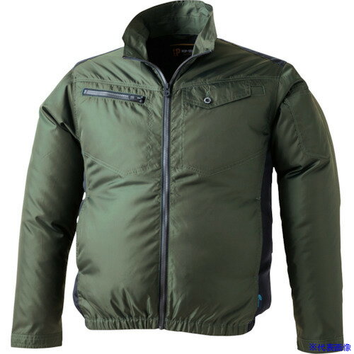 オレンジブック トラスコ中山　TRUSCOCHUSAN WZ ミニリップ・ジャケット ミッドカーキ XXL 〔品番:9109815XXL〕[ 注番:4165726]特長●暑さからの開放を実感できる高い効果を身軽に、気軽にルックス良く味わえる...
