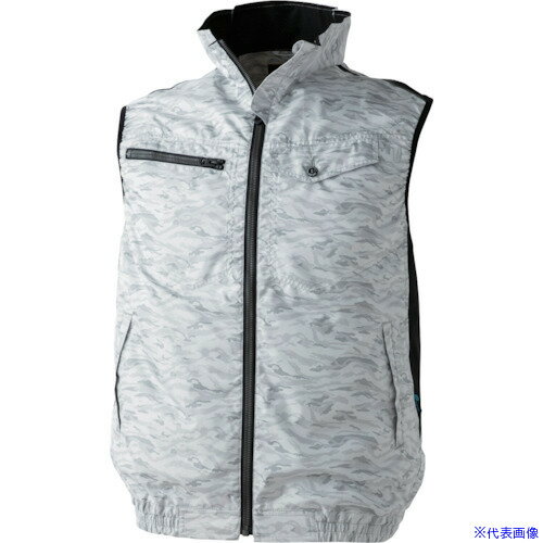 オレンジブック トラスコ中山　TRUSCOCHUSAN WZ アルミコーティング・迷彩ベスト タイガー迷彩ホワイト XXL 〔品番:9162130XXL〕[ 注番:4166560]特長●別格の涼しさを纏う卓越した裏アルミコーティングと完成度...