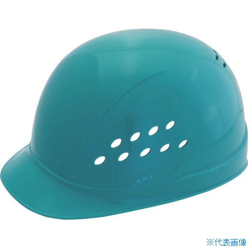 オレンジブック トラスコ中山　TRUSCOタニザワ 軽作業帽 ST#143−EPA バンプキャップ 緑 〔品番:143EPAG10J〕[ 注番:4185099]特長●左右各9個、後頭部12個の通気孔を設置し、頭部のムレを緩和します。●内装は...