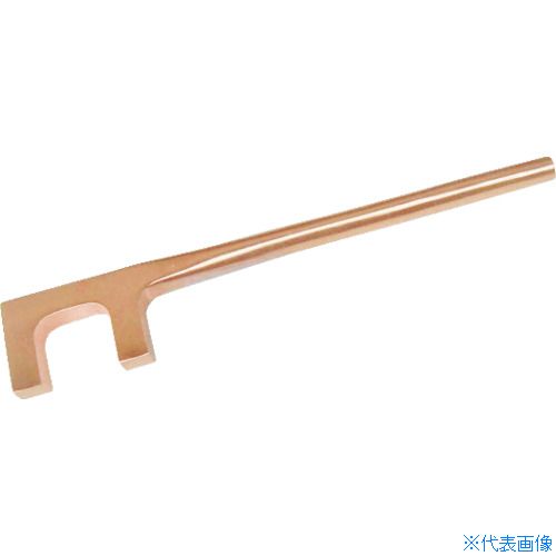 オレンジブック トラスコ中山　TRUSCOHAMACO 防爆工具 バルブハンドル(角) 〔品番:CBBH300〕[ 注番:4207700]特長●摩擦や衝撃を加えても火花が出ない工具です。●無発火性の他、非磁性や耐蝕性にも優れています。用途●...