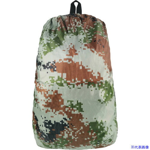 オレンジブック トラスコ中山　TRUSCOセーフラン 防水ザックカバー45L(35〜45L) 〔品番:J2376KH〕[ 注番:4209955]特長●軽くて耐水性に優れたポリエステル素材のザックカバーです。●ザックに被せるだけのシンプル構造...