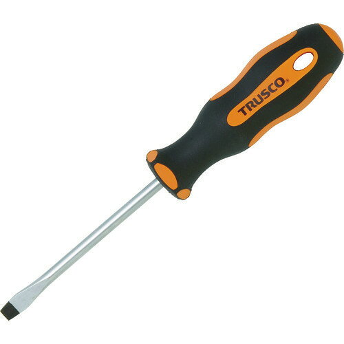 オレンジブック トラスコ中山　TRUSCOTRUSCO 普通ドライバー(マグネット入り) (−6.5X100mm) 〔品番:TD6.5100〕[ 注番:4239377]特長●滑りにくい人間工学デザイングリップを採用しています。●滑りにくい人...