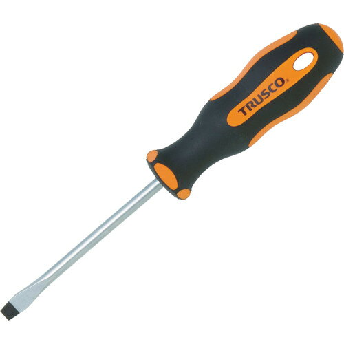 オレンジブック トラスコ中山　TRUSCOTRUSCO 普通ドライバー(マグネット入り) (−6.5X150mm) 〔品番:TD6.5150〕[ 注番:4239385]特長●滑りにくい人間工学デザイングリップを採用しています。●滑りにくい人...