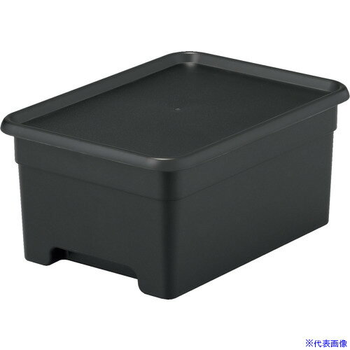 オレンジブック トラスコ中山　TRUSCOSANKA 収納ボックス オンボックス S ブラック 〔品番:OBSBK〕[ 注番:4290811]特長●引出しやすい取っ手形状で、高い所でも出し入れしやすいです。仕様●色：ブラック仕様2材質/仕上...