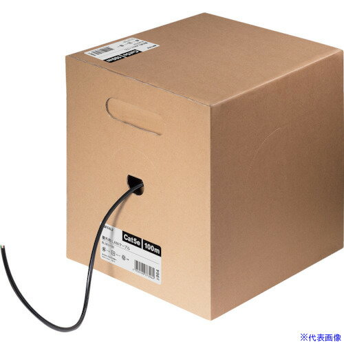 オレンジブック トラスコ中山　TRUSCOBUFFALO 【期間限定特価2026年3月末まで】 屋外用LANケーブル Cat5e 100m 〔品番:BL5ED100〕[ 注番:4304094]特長●動作保証温度-30〜60℃、直射日光、防水...