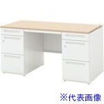 オレンジブック トラスコ中山　TRUSCOウチダ SCAENA/両袖デスクSK166A4−33SK OW/LF 〔品番:51101113〕[ 注番:4312729]特長●一般社団法人日本オフィス家具協会（JOIFA）会員企業の製品でグリーン...