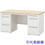 オレンジブック トラスコ中山　TRUSCOウチダ SCAENA/両袖デスクSS147A4−33SK OW/LF 〔品番:51101163〕[ 注番:4315913]特長●一般社団法人日本オフィス家具協会（JOIFA）会員企業の製品でグリーン...