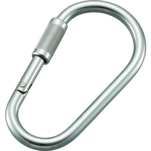 オレンジブック トラスコ中山　TRUSCOTRUSCO ステンレス カラビナジャンボ(環付) 12mm 〔品番:TKBJ12B〕[ 注番:4315928]特長●スプリングフックです。●バネの力で開口部分が戻ります。●環付は不用意にフックが開...