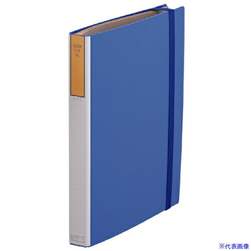 オレンジブック トラスコ中山　TRUSCOKING JIM キングジム クリアーファイルGL 〔品番:154〕[ 注番:4317022]特長●抜き差し自在なパイプ式大判用クリアーファイルです。●携帯時も表紙が開かないゴムバンド付きです。●ポ...