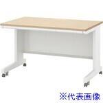 オレンジブック トラスコ中山　TRUSCOウチダ SCAENA H700/平デスク キャスター脚 SSC186H OW/LF 〔品番:51174623〕[ 注番:4328670]特長●コードホールを標準装備。経済性に優れたベーシックなシステ...