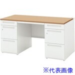 オレンジブック トラスコ中山　TRUSCOウチダ SCAENA/両袖デスクSK166A4−33SK OW/NF 〔品番:51101114〕[ 注番:4329985]特長●一般社団法人日本オフィス家具協会（JOIFA）会員企業の製品でグリーン...