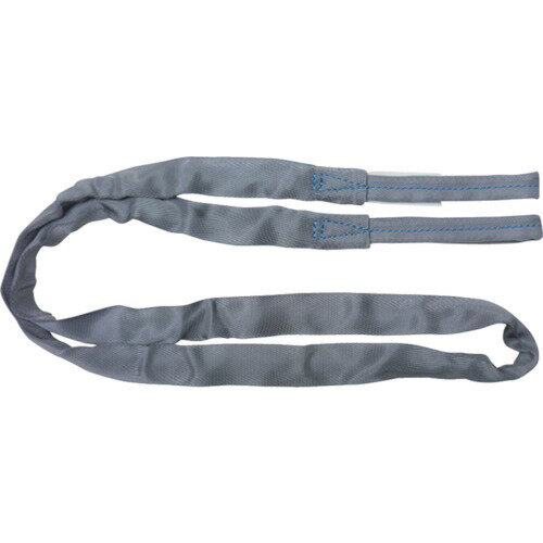 オレンジブック トラスコ中山　TRUSCOTESAC ブルースリングソフトE形(両端アイタイプ)荷重0.5t 全長1m(JIS規格品) 〔品番:TBSE0.5TX1M〕[ 注番:4334035]特長●しなやかで吊り荷にジャストフィットします...