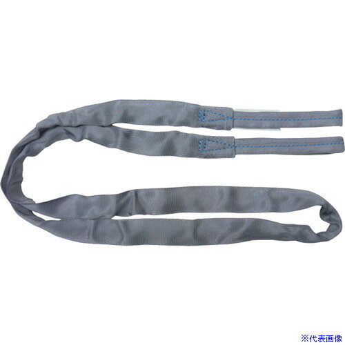 オレンジブック トラスコ中山　TRUSCOTESAC ブルースリングソフトE形(両端アイタイプ)荷重0.5t 全長3m(JIS規格品) 〔品番:TBSE0.5TX3M〕[ 注番:4334051]特長●しなやかで吊り荷にジャストフィットします...
