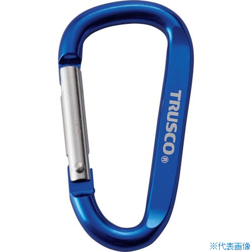 オレンジブック トラスコ中山　TRUSCOTRUSCO まとめ買い カラビナ 線径6mmX60mm D型 グリーン10個 〔品番:TKN660GN10P〕[ 注番:4336578]特長●カギやツールをワーキングベルトに吊るすことが可能です。...