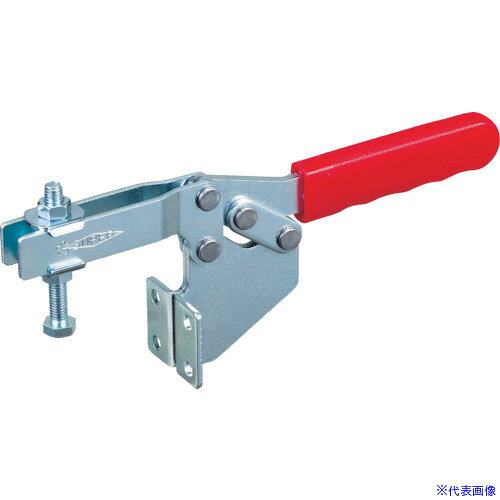 オレンジブック トラスコ中山　TRUSCOスーパー 下方押え型トグルクランプ(水平ハンドル式) 全長:252mm 締付力:2.8kN フランジベース 〔品番:TDCL38F〕[ 注番:4348800]特長●ほとんどの機種のカシメ（支持）ピン...