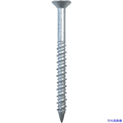 オレンジブック トラスコ中山　TRUSCODAIDOHANT パワコン 鉄ラスパート 皿 5×70 (1Pk(箱)=40本入) 〔品番:00048308〕[ 注番:4361482]特長●プラグを使用せず、下穴のみでコンクリートに使用できます...