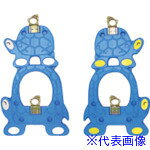オレンジブック トラスコ中山　TRUSCO安全興業 単管バリケード トータス君 ブルー(簡単クランプ付) 〔品番:TOBK〕[ 注番:4367350]特長●かわいい動物が道路をガードします。●簡単クランプで工具無しで単管を付けれます。用途●...