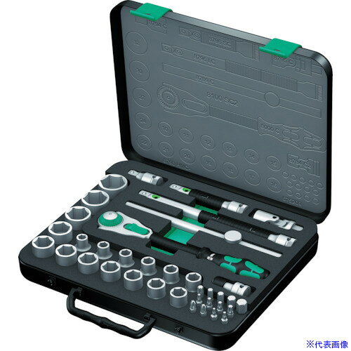 オレンジブック トラスコ中山　TRUSCOWera(ヴェラ) 8100SC2 サイクロップラチェットセット 1/2 〔品番:003645〕[ 注番:4371381]特長●エクステンションバーと軸部の空回り機能により、工具の回転をスムーズに行...