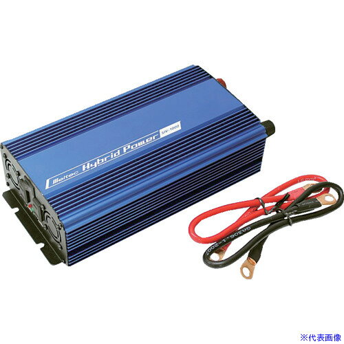 オレンジブック トラスコ中山　TRUSCOMeltec USB&コンセント 12V 〔品番:SIV1000〕[ 注番:4376149]特長●バッテリーから直接接続し、ACコンセント2口、USBポート2口の電源が使えます。仕様●入力電圧(V)...