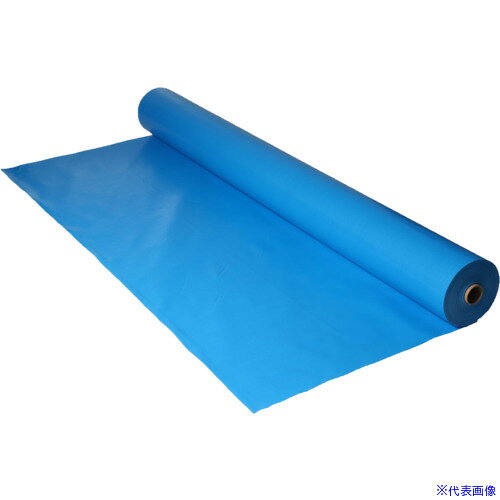 オレンジブック トラスコ中山　TRUSCO萩原 14×14クロス #4000(ブルーシート) ブルー 3.63m×100m/R 〔品番:1414CBL36100〕[ 注番:4377113]特長●#3000と比べて強度と厚みがあり中長期養生に...