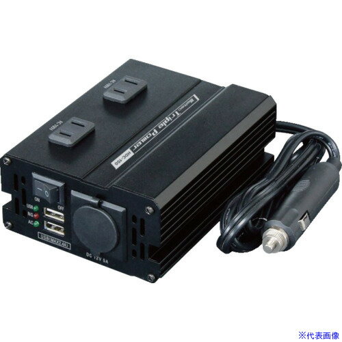 オレンジブック トラスコ中山　TRUSCOMeltec DCDC3WAYインバーター 〔品番:HDC150〕[ 注番:4377655]特長●24V車からAC100V・DC12V・USBが使えます。仕様●入力電圧(V)：DC24V●出力電圧(...