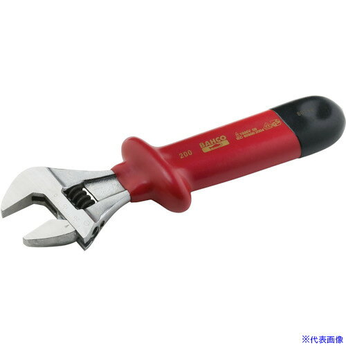オレンジブック トラスコ中山　TRUSCOBAHCO 絶縁モンキーレンチ 最大口開き20mm 〔品番:8070V〕[ 注番:4380525]特長●安全を目視で確認できるセーフティーサイン付です。●耐電圧試験済みです。仕様●最大口開き(mm)...