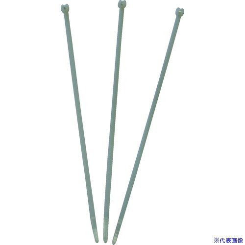 オレンジブック トラスコ中山　TRUSCOPANDUIT ステンレス爪ロック式ナイロン結束バンド ナチュラル 幅2.4mm 長さ160mm 100本入り BT1.5M−C 〔品番:BT1.5MC〕[ 注番:4381831]特長●ロック部の爪...