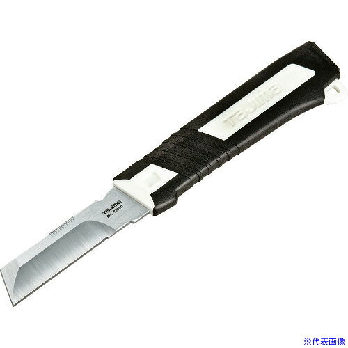 オレンジブック トラスコ中山　TRUSCOタジマ 電工ナイフ タタックナイフ 〔品番:DKTN80〕[ 注番:4386825]特長●叩けるブレード貫通型です。●VVF線もスムーズに割けるホロー形状刃です。●背面にバリ取り用溝を装備、カットし...