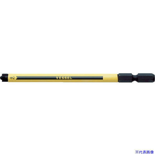 オレンジブック トラスコ中山　TRUSCOVESSEL 段付プラマイビット No.PS162110(PS2×φ5.5×φ6×110) (1本=1PK) 〔品番:PS162110〕[ 注番:4387597]特長●普及しているプラスマイナスネジ...