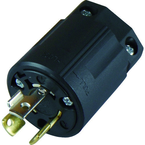 オレンジブック トラスコ中山　TRUSCOアメリカン電機 引掛形 ナイロンカバー 接地2P15A250V 〔品番:3122N〕[ 注番:4419561]特長●耐熱性・耐油性・耐摩耗性・耐薬品性に優れているナイロン樹脂製です。●安全なナイロン...