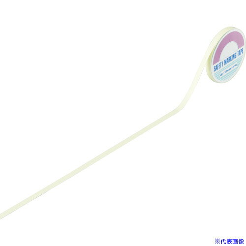 オレンジブック トラスコ中山　TRUSCO緑十字 「超」高輝度蓄光テープ SAF1005 10mm幅×5m PET 〔品番:364001〕[ 注番:4425901]特長●JIS規格で最上級の輝度（JDクラス）をもつ蓄光式のラインテープで、光...