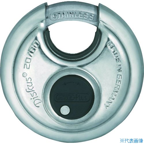 オレンジブック トラスコ中山　TRUSCOABUS ディスカス 20-80 〔品番:2080〕[ 注番:4451449]特長●あらゆる破壊に対して最高の防御の南京錠です。耐久性にも優れています。●屈強なチェーンとの組合せで最高レベルのセキュ...