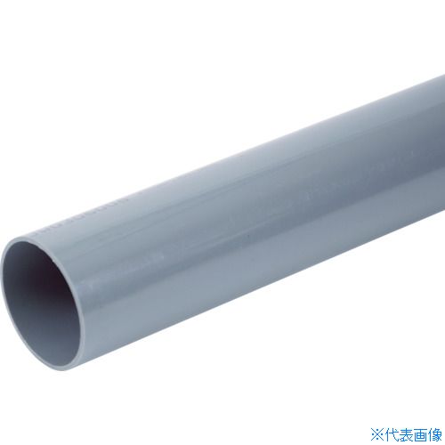オレンジブック トラスコ中山　TRUSCOクボタケミックス 排水用塩ビパイプ VU 75X2M 〔品番:VU75X2M〕[ 注番:4466004]特長●軽量で耐食性、耐薬品性に優れた排水管です。用途●集合住宅・戸建住宅・店舗・施設での排水・...