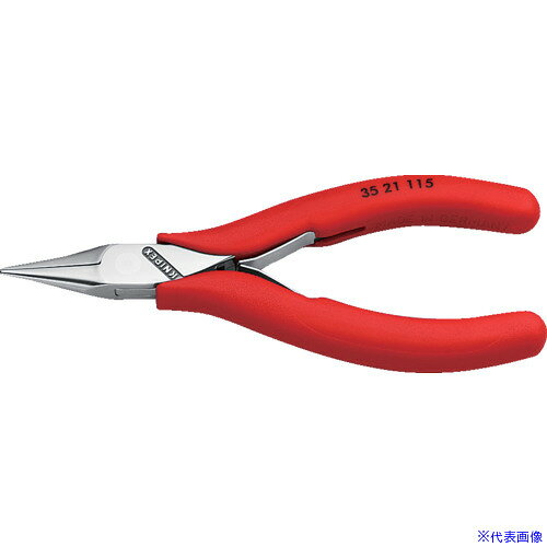 オレンジブック トラスコ中山　TRUSCOKNIPEX 精密用プライヤー 半丸115mm 〔品番:3521115〕[ 注番:4467795]特長●極めて精密なエレクトロニクス関連、精密機器関連の組み立て作業に最適な高精度のプライヤーです。●...
