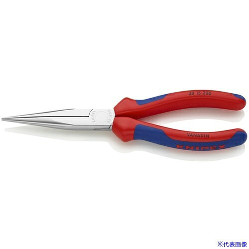 オレンジブック トラスコ中山　TRUSCOKNIPEX メカニックプライヤー ストレート コンフォートハンドル 〔品番:3815200〕[ 注番:4467868]特長●負荷のかかるつかみ、曲げ作業に最適なヘッド・先端部の強度を持つプライヤー...