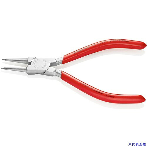オレンジブック トラスコ中山　TRUSCOKNIPEX 穴用スナップリングプライヤー 12−25mm 〔品番:4413J1〕[ 注番:4468031]特長●穴用スナップリングの取り付け、取り外しに適しています。●鍛造により大変頑丈です。●滑...