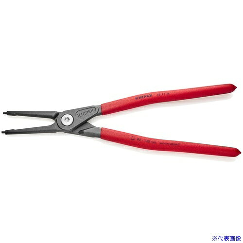 オレンジブック トラスコ中山　TRUSCOKNIPEX 穴用精密スナップリングプライヤー 85−140mm 〔品番:4811J4〕[ 注番:4468317]特長●ツール寿命は一般的なスナップリングプライヤーの10倍以上です。●先端チップはリ...