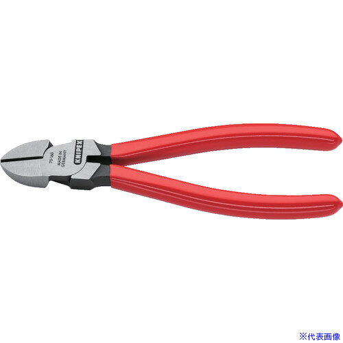 オレンジブック トラスコ中山　TRUSCOKNIPEX 電工ニッパー プラスチックハンドル 160mm 〔品番:7001160〕[ 注番:4468481]特長●様々な場面で活躍する汎用性の高い斜ニッパです。●高品質な原材料を用いることで、精...
