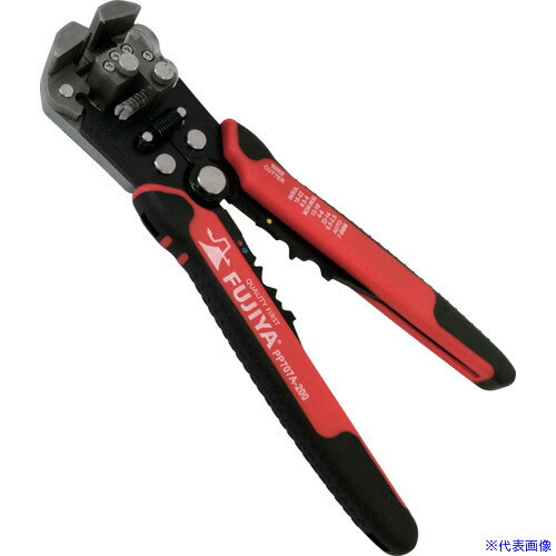 オレンジブック トラスコ中山　TRUSCOフジ矢 オートマルチストリッパ 〔品番:PP707A200〕[ 注番:4470672]特長●機械・自動車・電気器具などの配線作業時のケーブル皮むき専用工具です。●太さ0.13〜6mm［［の2乗］］(...
