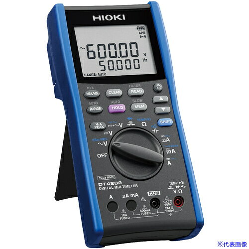 オレンジブック トラスコ中山　TRUSCOHIOKI デジタルマルチメータ DT4282 〔品番:DT4282〕[ 注番:4485483]特長●高確度と高速応答を両立した、端子シャッター搭載の最高級デジタルマルチメーターです。●60000カ...