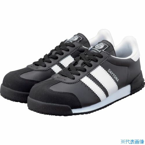 オレンジブック トラスコ中山　TRUSCOサンダンス SD0031 DAYTONA ブラック&ホワイト 27.0 〔品番:SD0031BKWH27.0〕[ 注番:4487801]特長●カカトクッションで履き心地が良いです。●鉄製先芯でつま先...