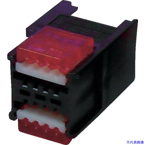 オレンジブック トラスコ中山　TRUSCO3M ミニ・クランプ ワイヤーマウントソケット8極 ケーブル中継接続用 〔品番:3730831010W0FL〕[ 注番:4493397]特長●電線を入れてプライヤーでかしめるだけの簡単・確実な一括圧...