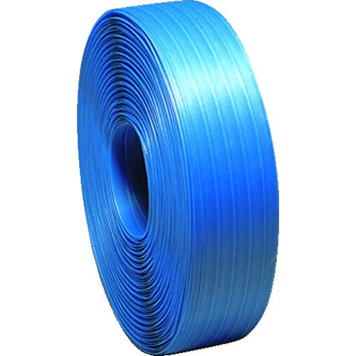 オレンジブック トラスコ中山　TRUSCODIC 引締用PPバンド 19mm 青 〔品番:SS19B〕[ 注番:4493940]特長●手に優しい手締用です。仕様●色：青●幅(mm)：19●長さ(m)：1000●厚さ(mm)：0.61●引張強...